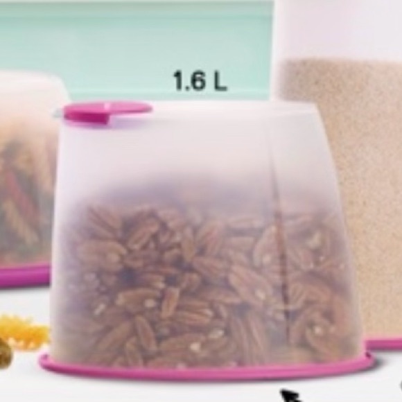 Tupperware | Kitchen | Tupperware Modular Cereal Storage Canister Set ...